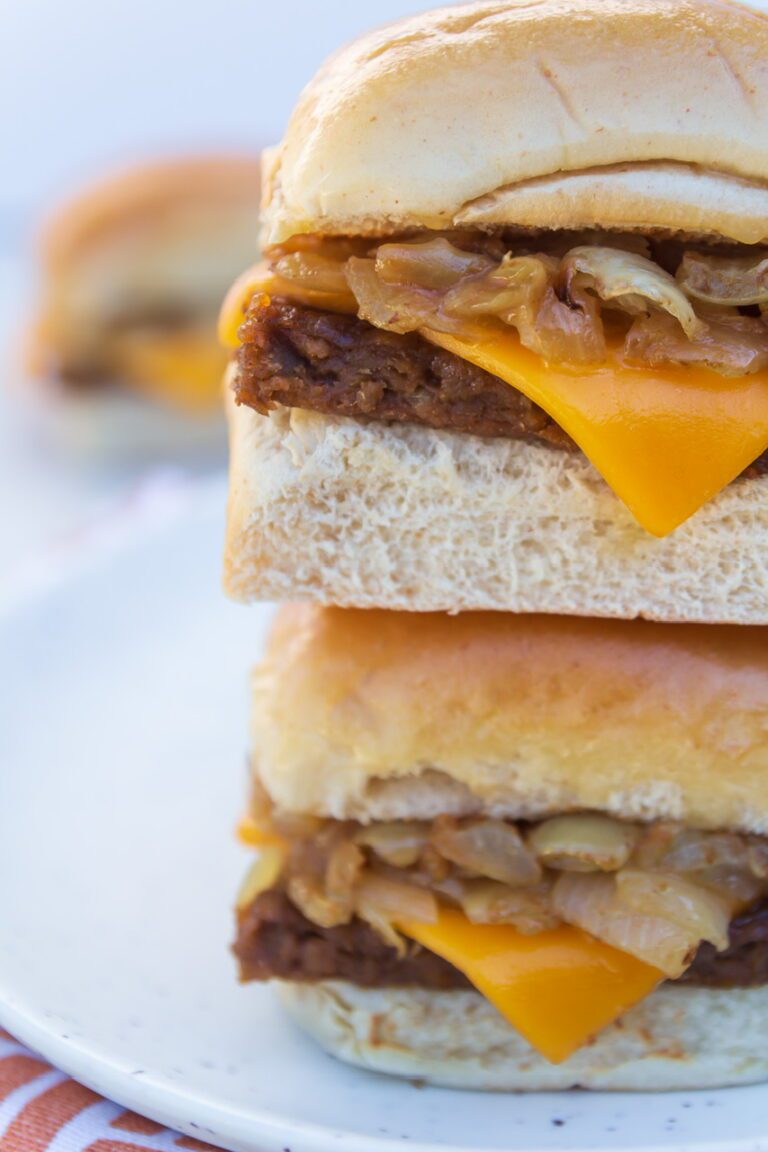 Retro Vegan Fast Food Sliders – Big Box Vegan