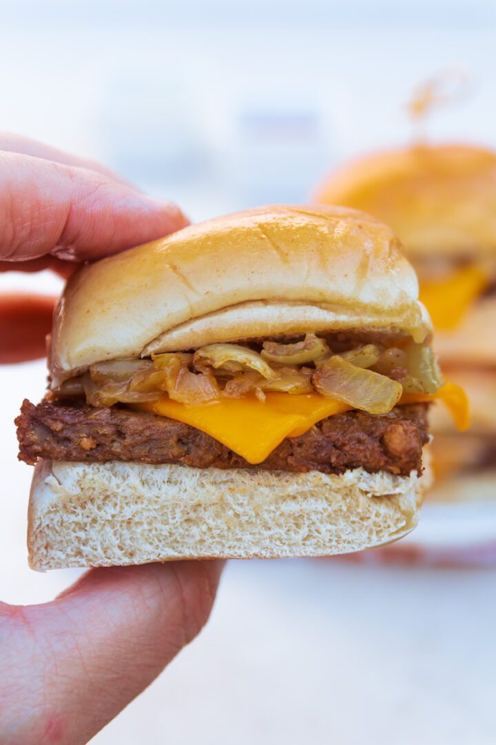 Retro Vegan Fast Food Sliders – Big Box Vegan