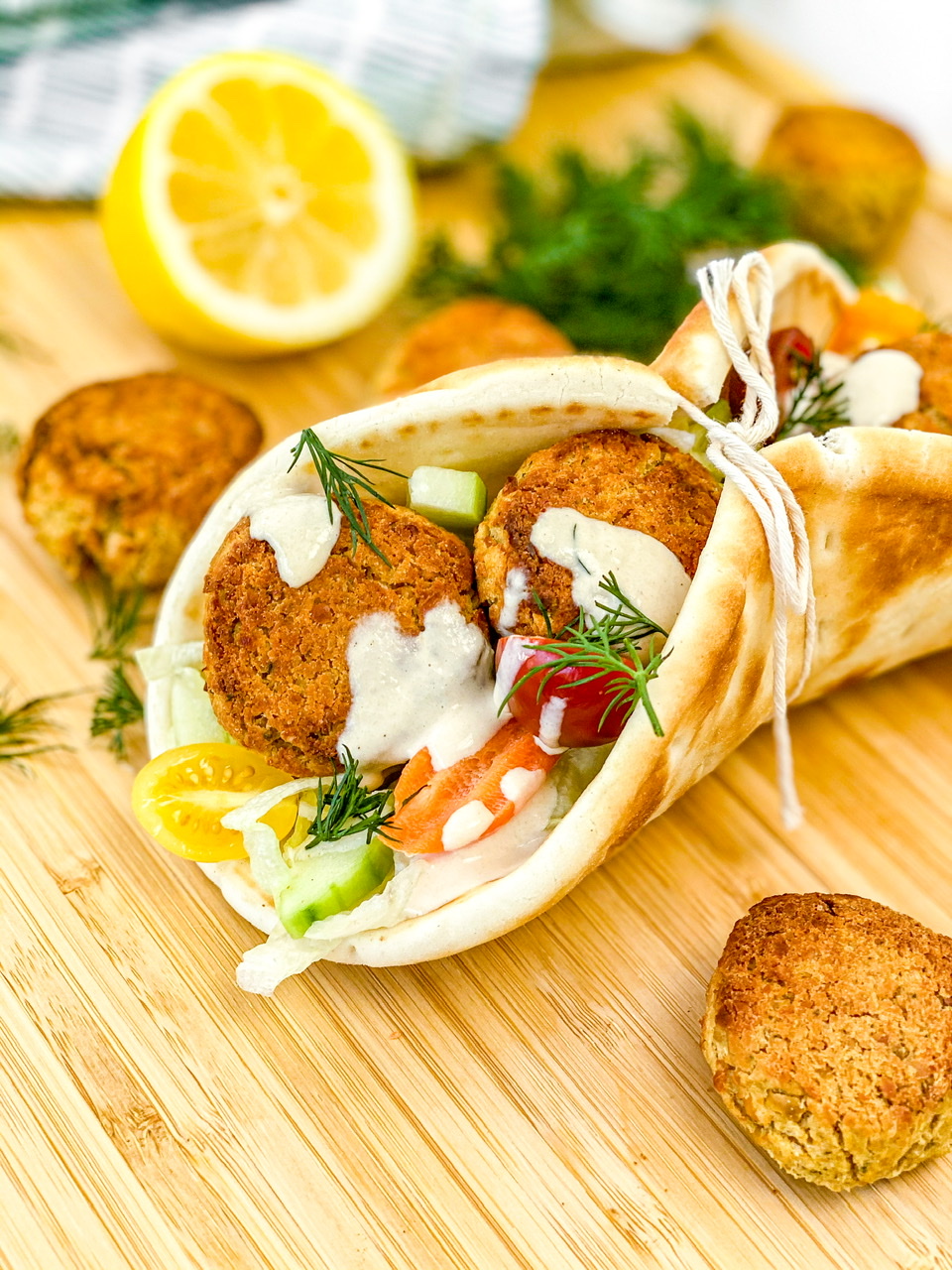 The Easiest Baked Vegan Falafel – Big Box Vegan