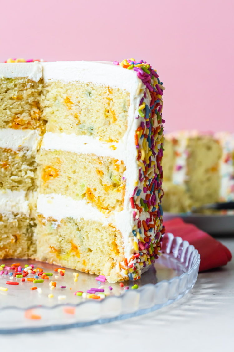 The Ultimate Vegan Funfetti Cake – Big Box Vegan