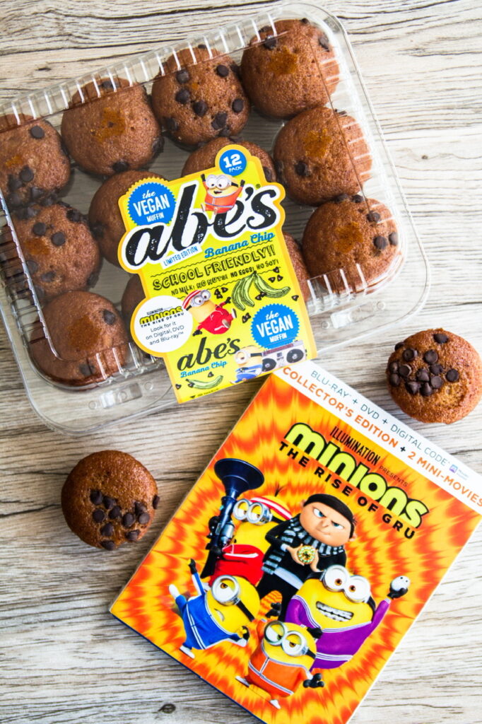 Abe’s Muffins Partners with The Minions! – Big Box Vegan