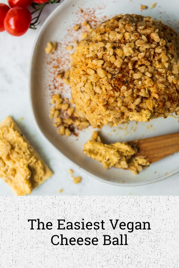 The Easiest Vegan Cheese Ball – Big Box Vegan