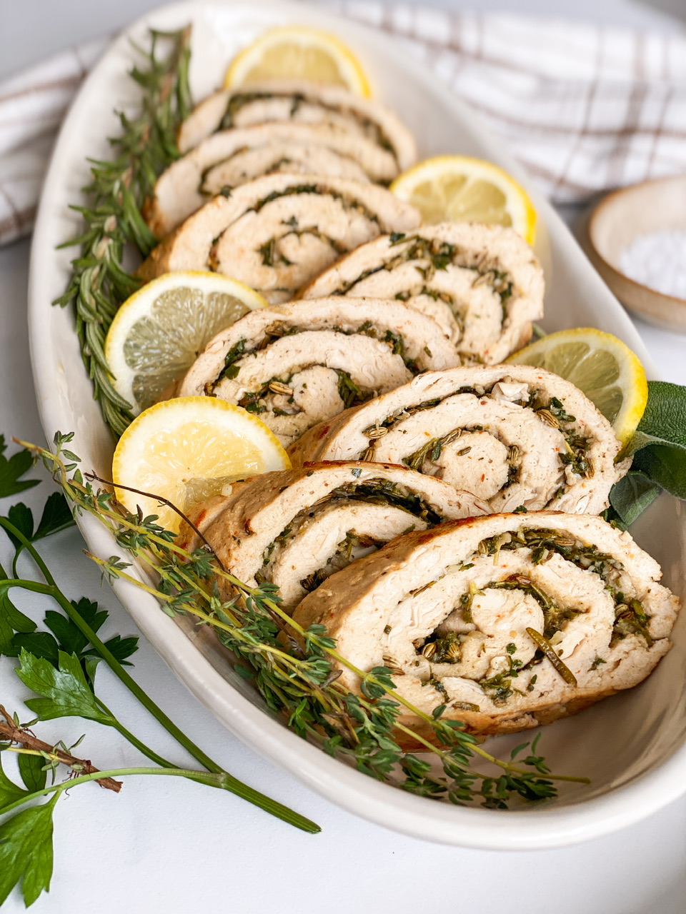 Vegan Stuffed Turk’y Roulade with Herbs – Big Box Vegan