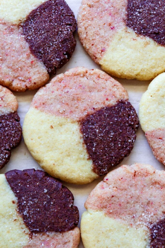 Vegan Bakery Style Neapolitan Sugar Cookies – Big Box Vegan