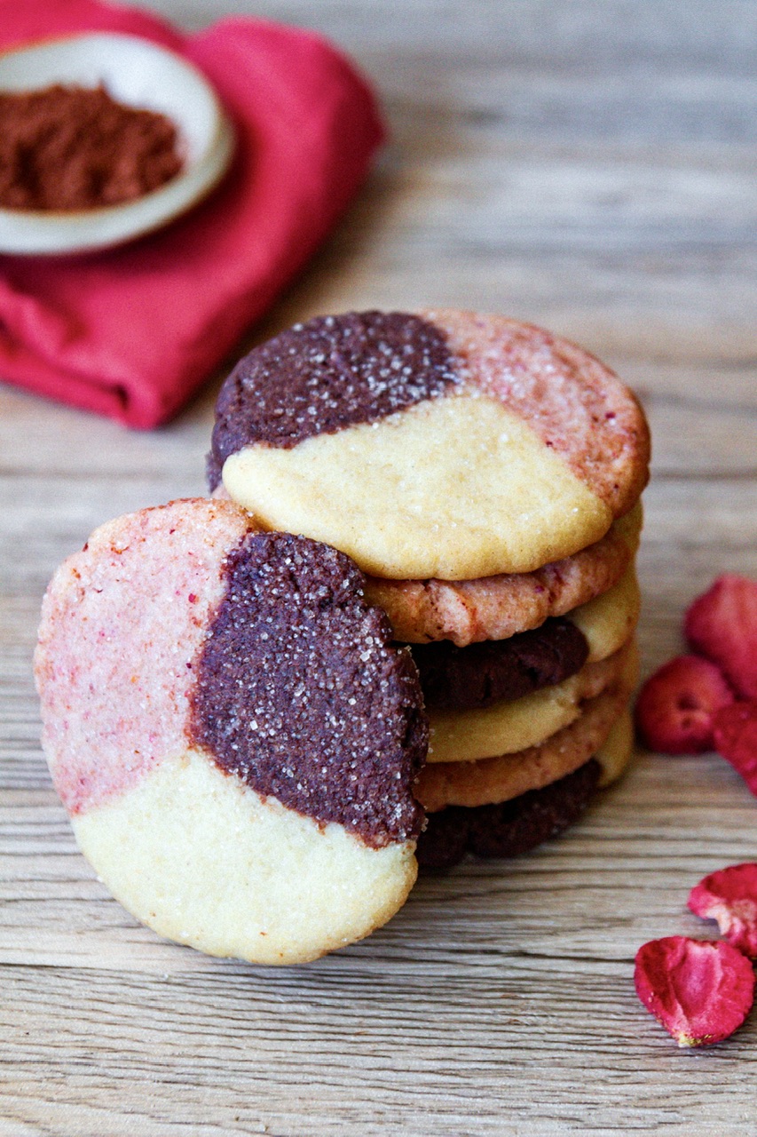 Vegan Bakery Style Neapolitan Sugar Cookies – Big Box Vegan