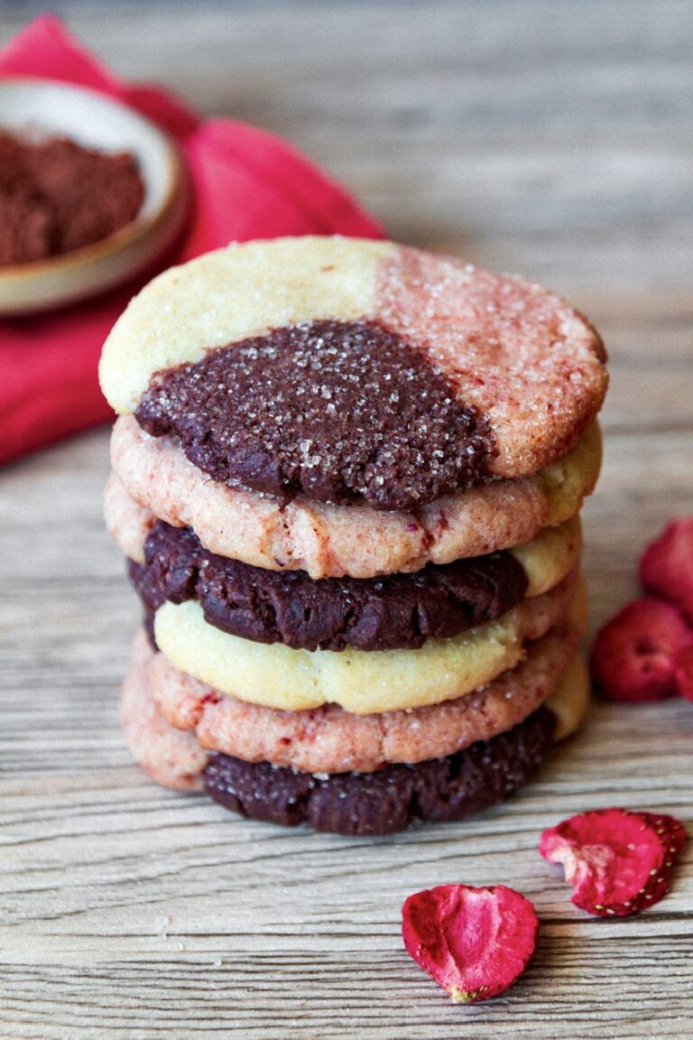 Vegan Bakery Style Neapolitan Sugar Cookies – Big Box Vegan